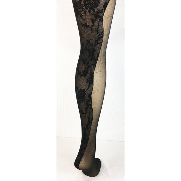 Amina Muaddi | Accessories | New 8 S Amina Muaddi X Wolford Split Lace ...